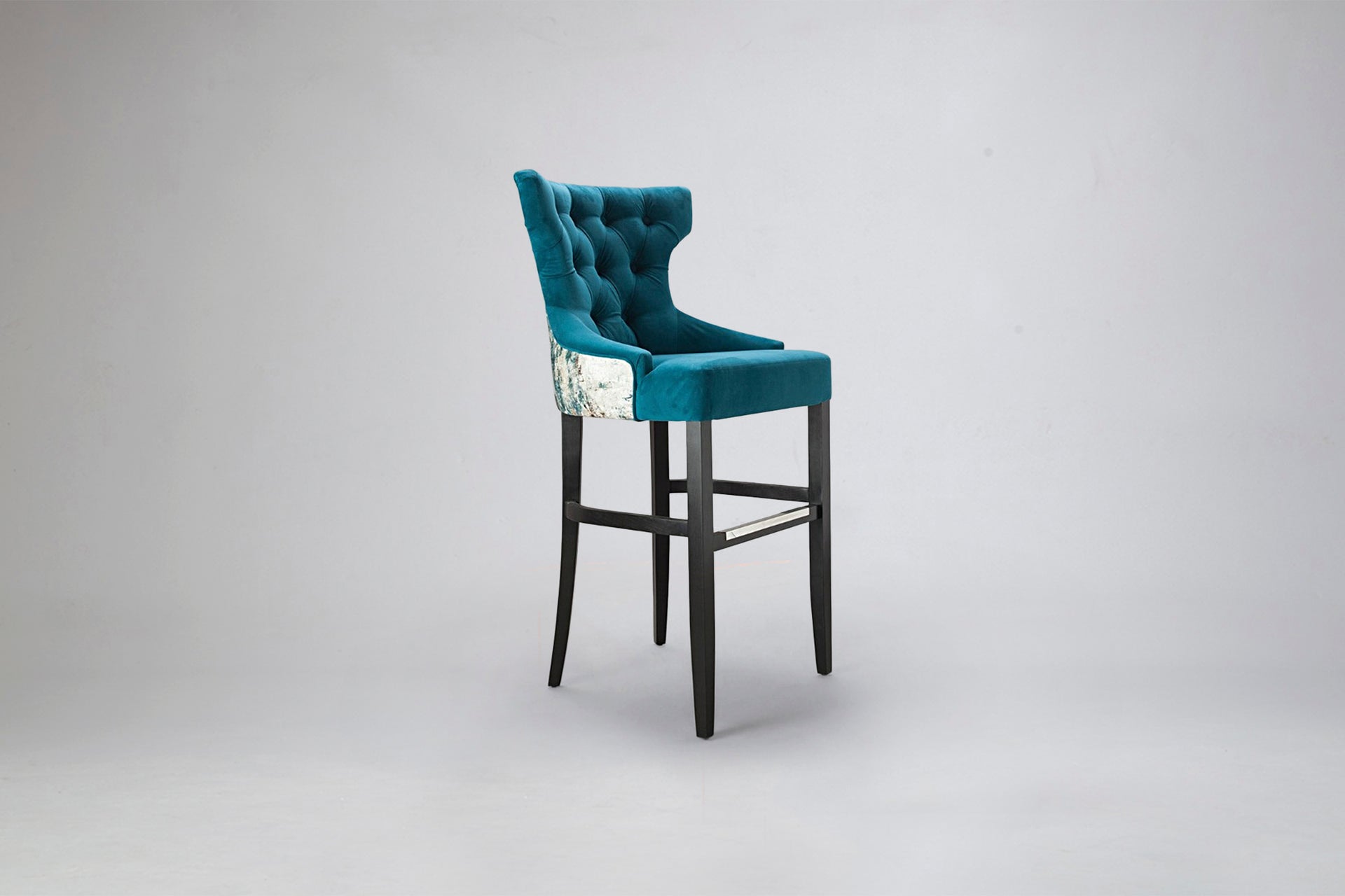 Apollo Wing Button Back Bar Stool | The Chair People
